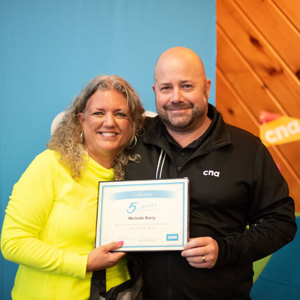 CNA - Careers - Service Recognition Program